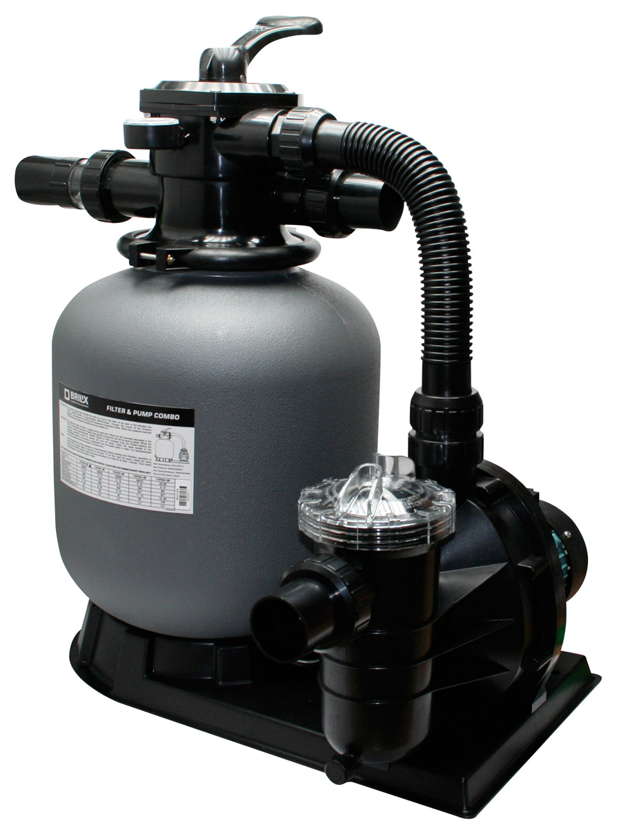 Sandfilter-Komplettanlage Brilix FSP-350 für 25 m³-Pool